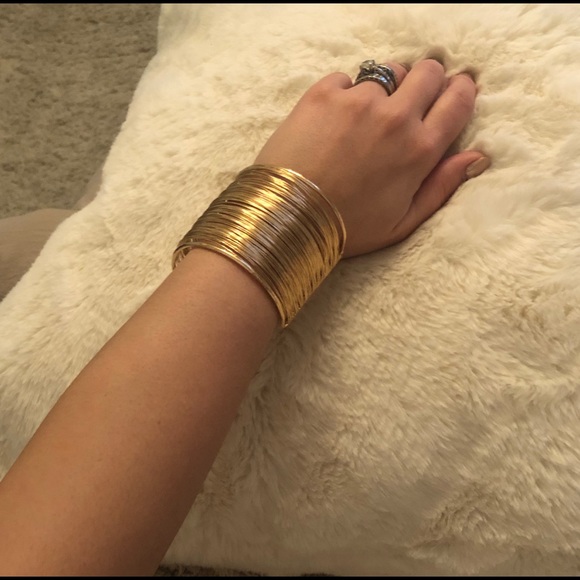 Jewelry | Coil Cuff Bracelet | Poshmark